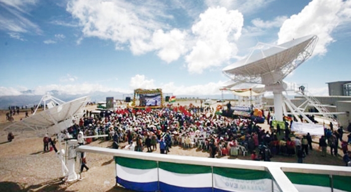 Cinco empresas ya emplean los servicios del satélite Túpac Katari