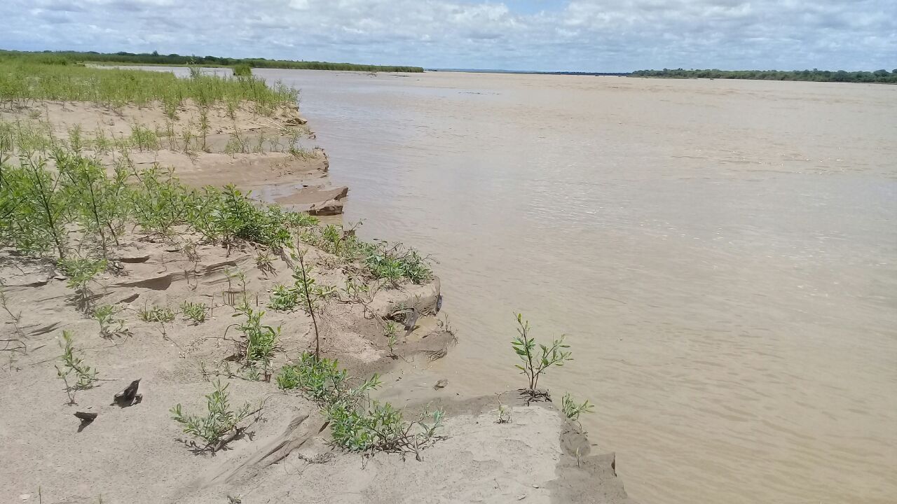 El río Pilcomayo llegó a los 2,24 metros y continua en ascenso