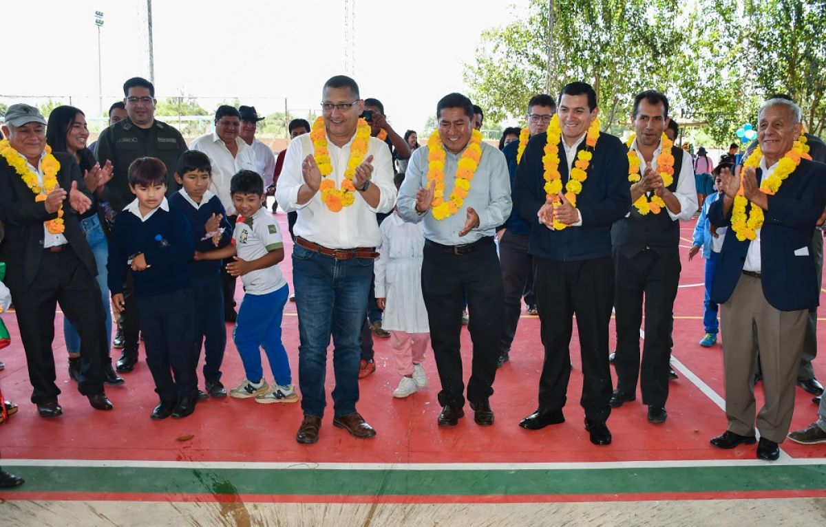 Tarija Cancha Sud estrena módulo educativo con cuatro aulas
