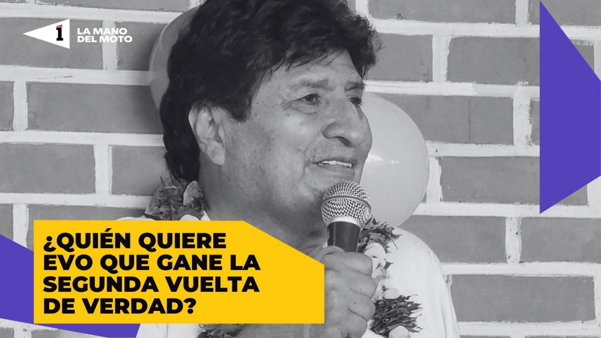 ¿Quién de verdad quiere Evo que gane la segunda vuelta?
