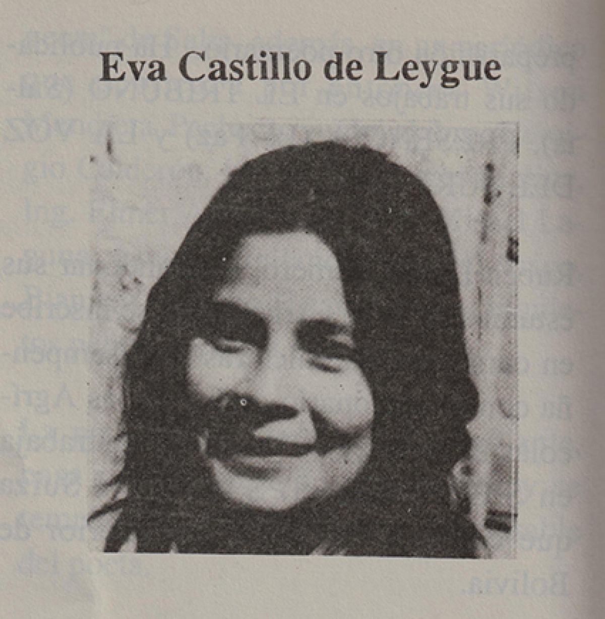 Del libro “Letras Tarijeñas” Tarija. 1989