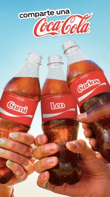 Coca-Cola relanza la icónica campaña “Share a Coke” para una nueva ...