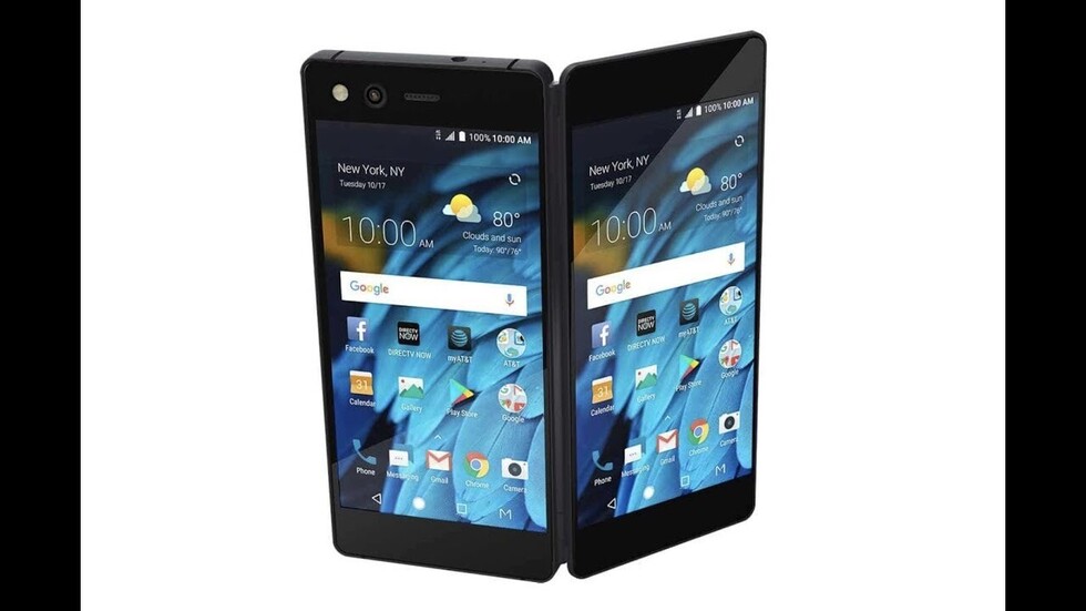 Presentan celulares con doble pantalla