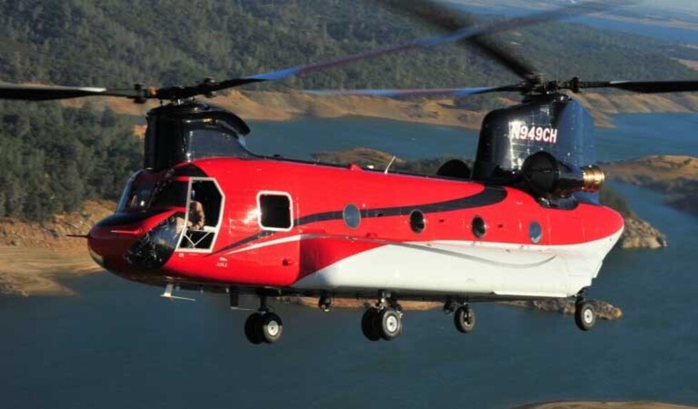 Gobierno anuncia contratación de helitanker para combatir los incendios