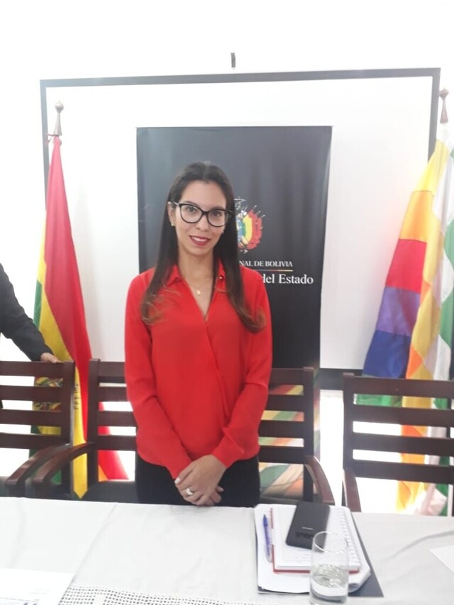 María Nelly Díaz, es la nueva directora de la Procuraduría en Tarija