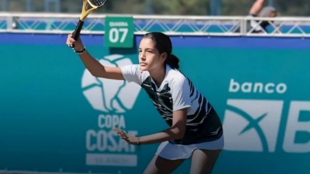 Tenis: Carolina Vaca, la tarijeña que está disputando el Sudamericano ...