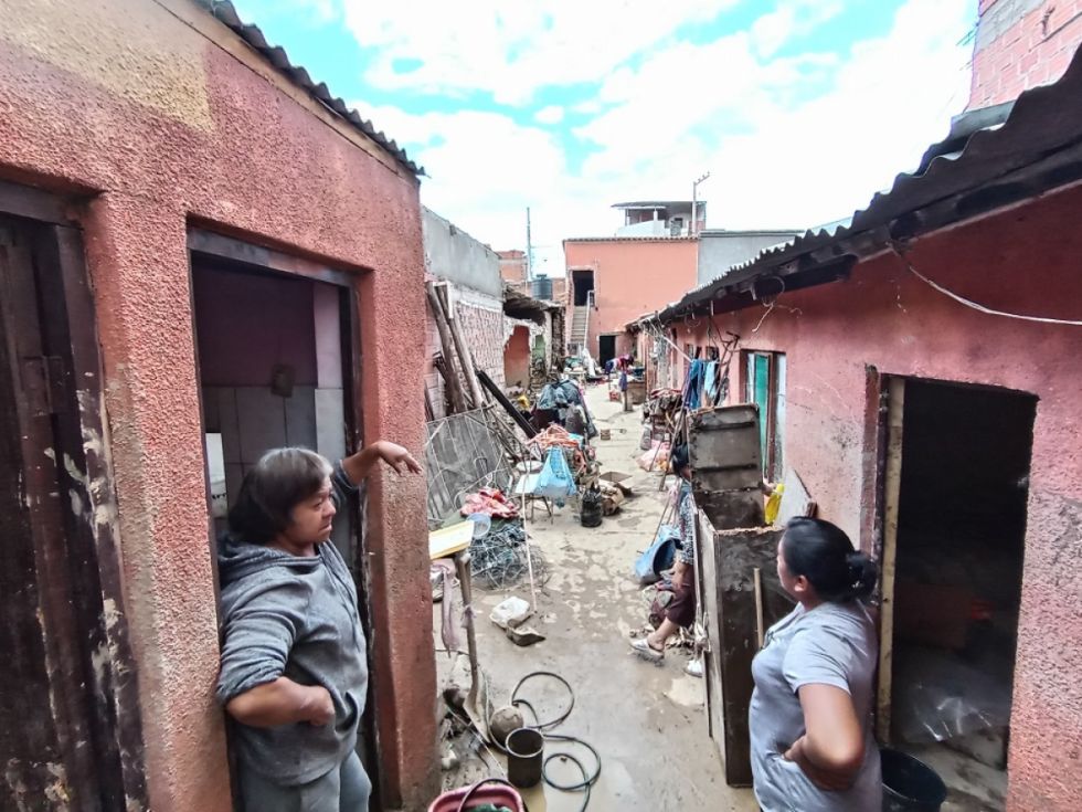 La Quebrada El Monte y el miedo a otro desborde