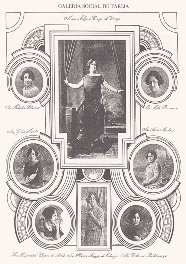 Damas Tarijeñas en el Centenario de Bolivia