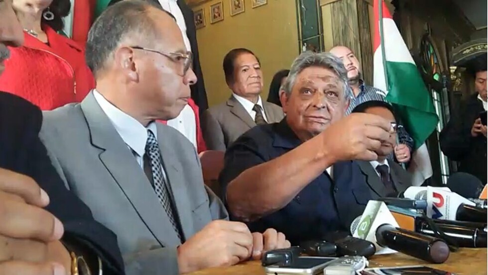 Jaime Paz lanza candidatura y plantea instaurar una “república federal”