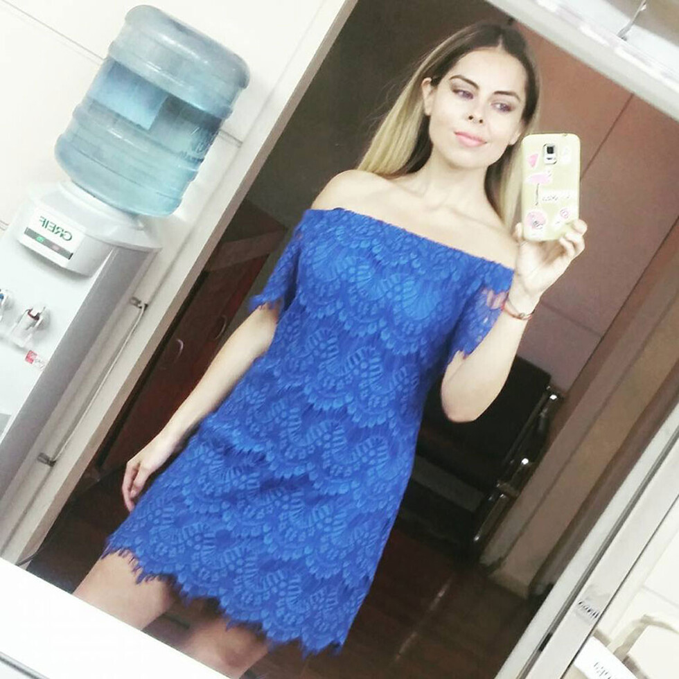 Alejandra Quiroga conductora y modelo