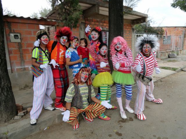 El payaso "Pepe Trueno", la risa en medio de la pandemia