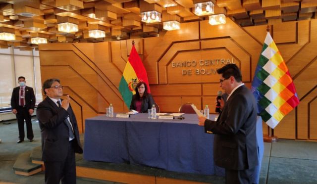 Edwin Rojas es el nuevo presidente del BCB