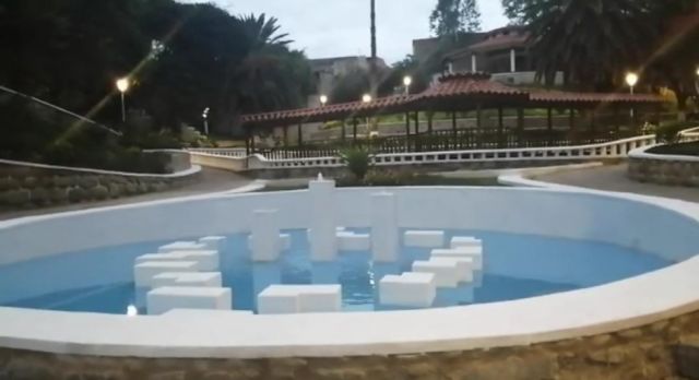 Alcaldía reactiva el icónico Parque de Las Flores con nueva iluminación ...