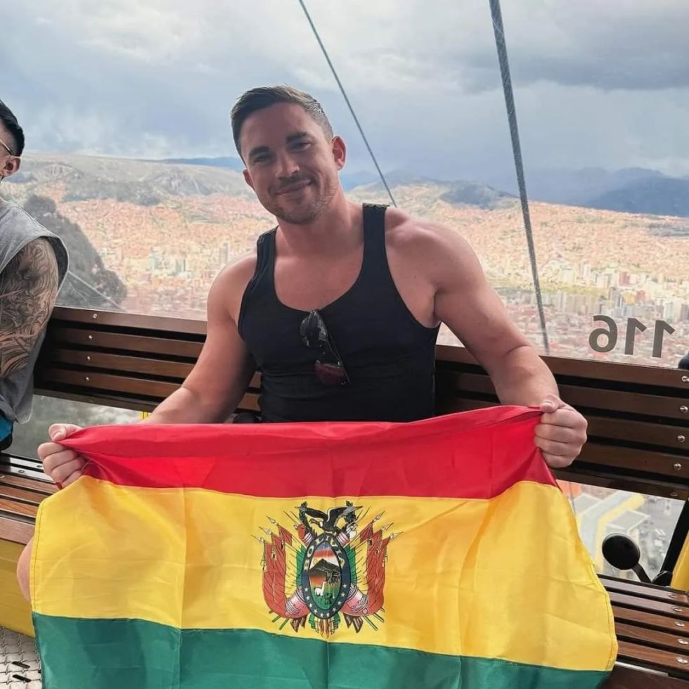 Will Parfitt ya está en Bolivia y desata euforia entre las mujeres